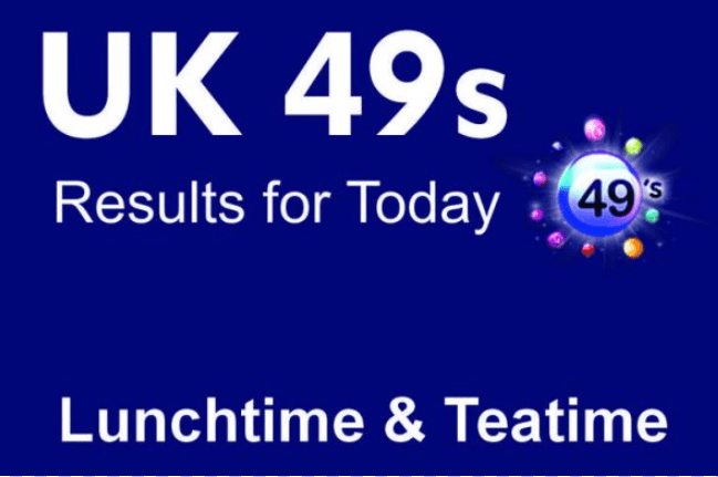Uk49s Win Lunchtime and Teatime Results - Uk49s Win